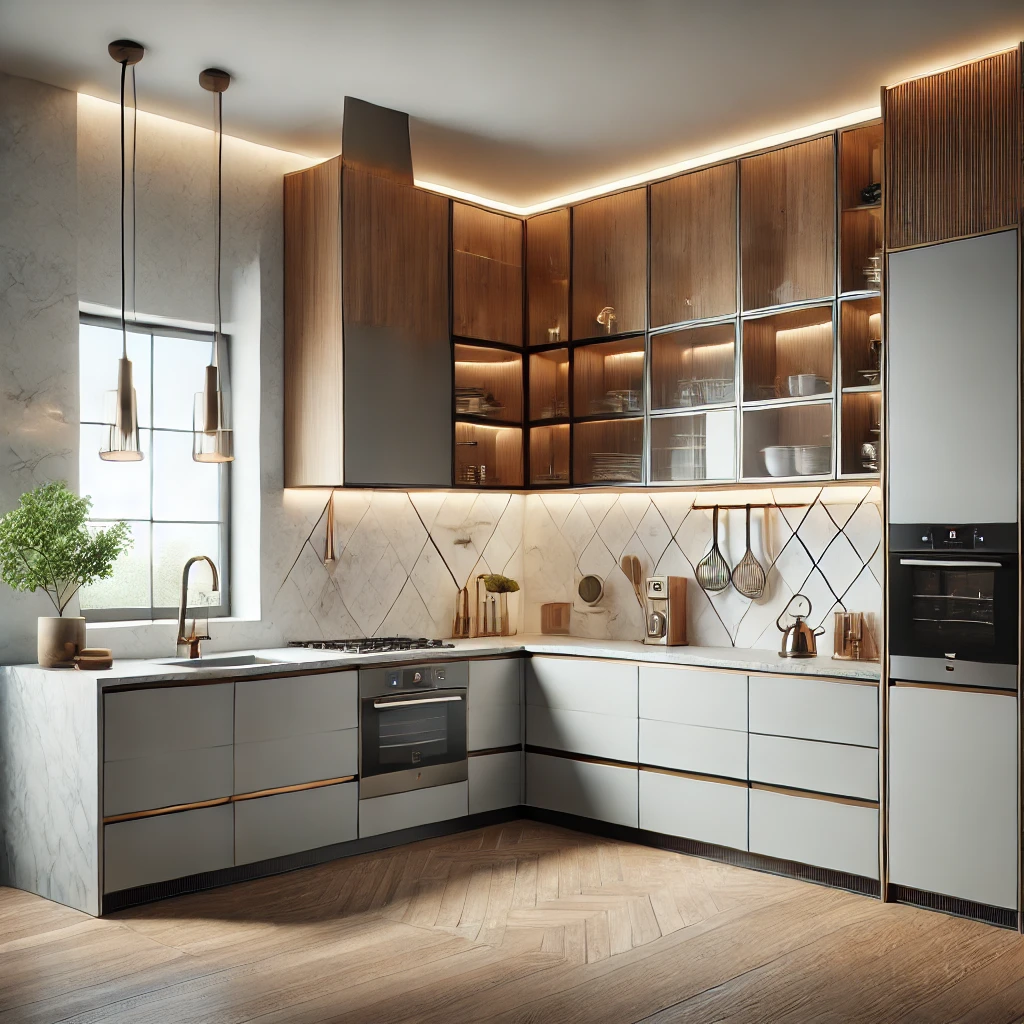 L-shaped Kitchen || Wow Kitchen